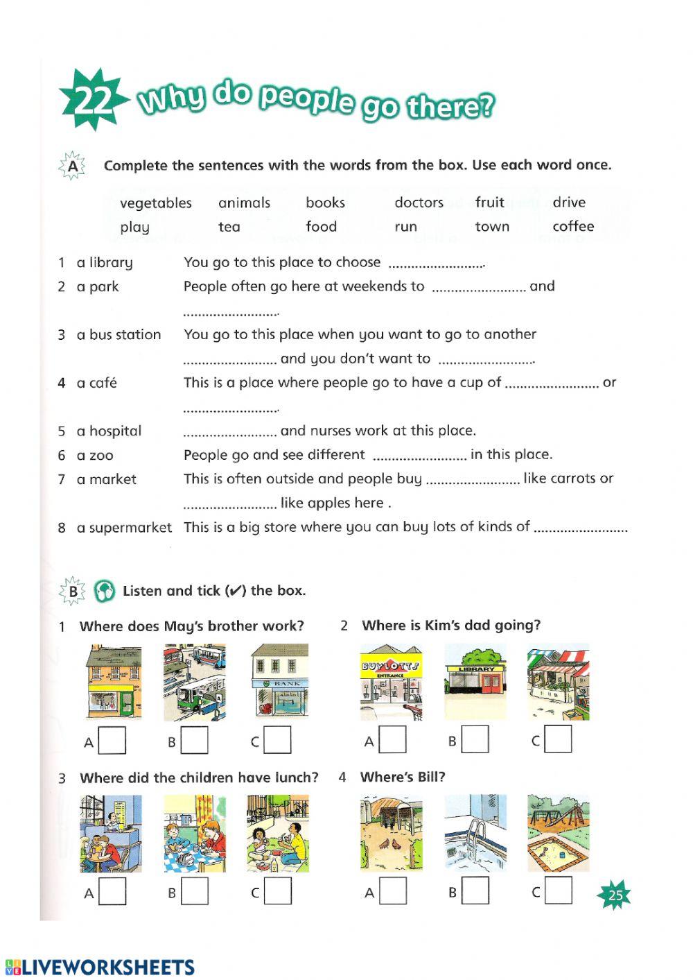 fun for movers,… | Free Interactive Worksheets | 5500507