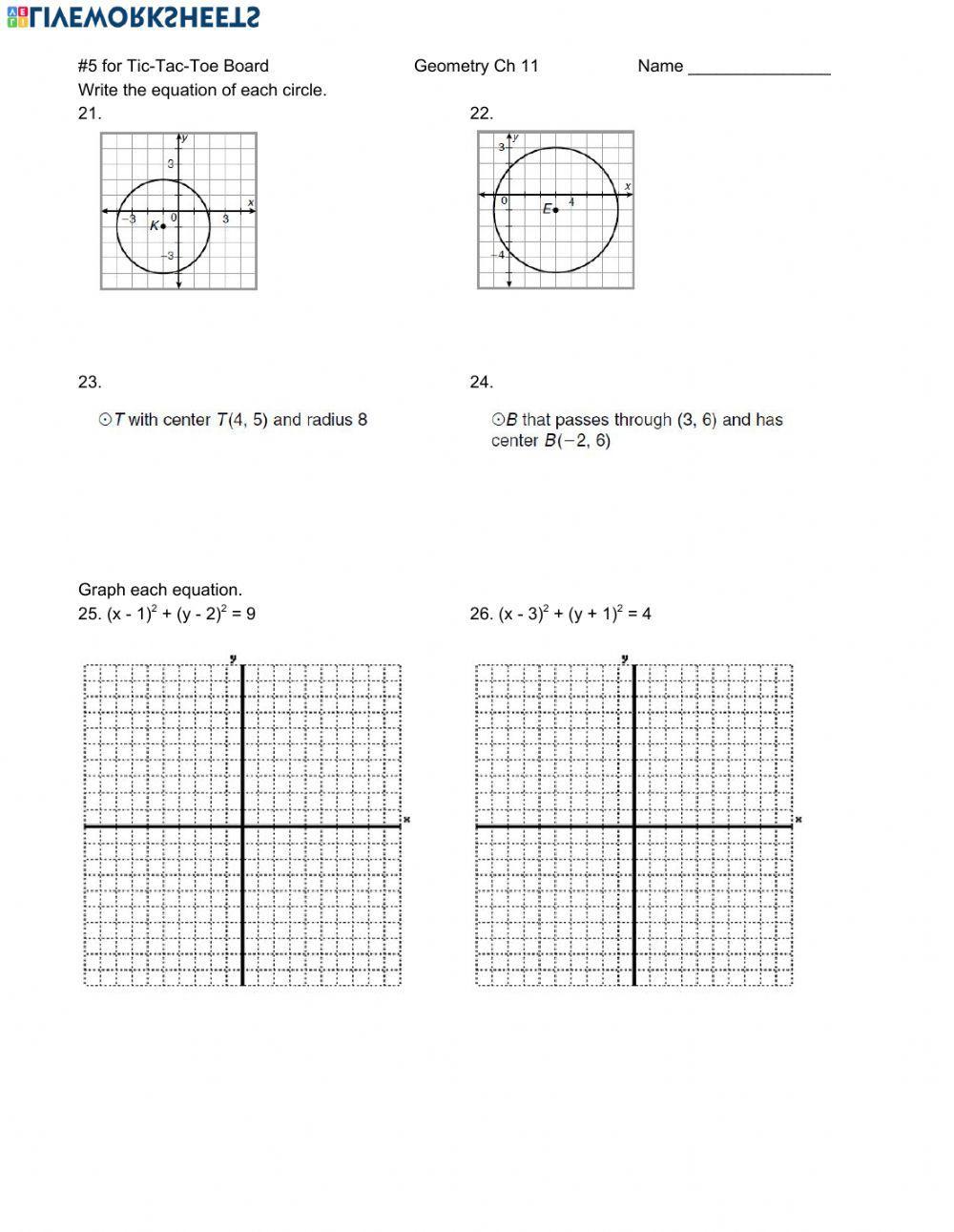 114714 | Circles | Mikalia Sauder | LiveWorksheets