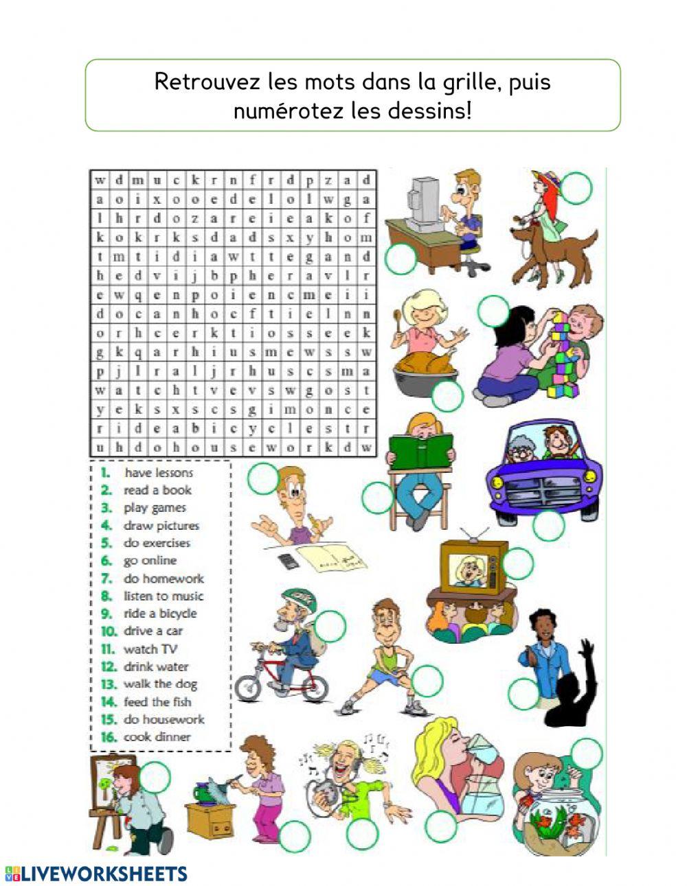 Daily Routines Word Search 2 Online Exercise For Live Worksheets daily-routines-word-search-2-online-exercise-for-live-worksheets