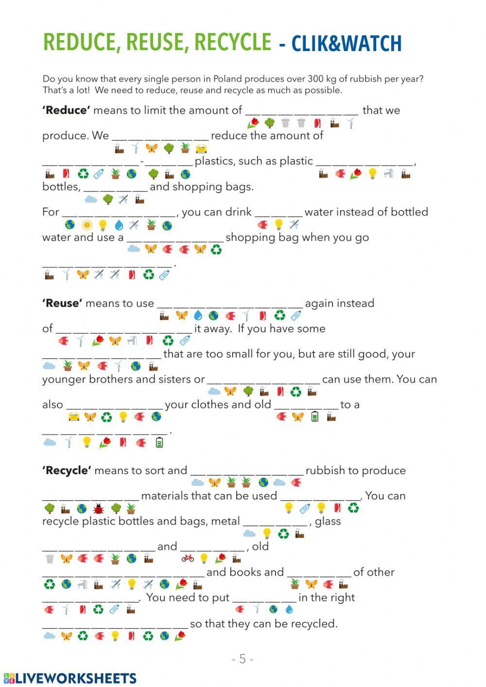 Go green 3 115755 | Ela Borowiec | Live Worksheets