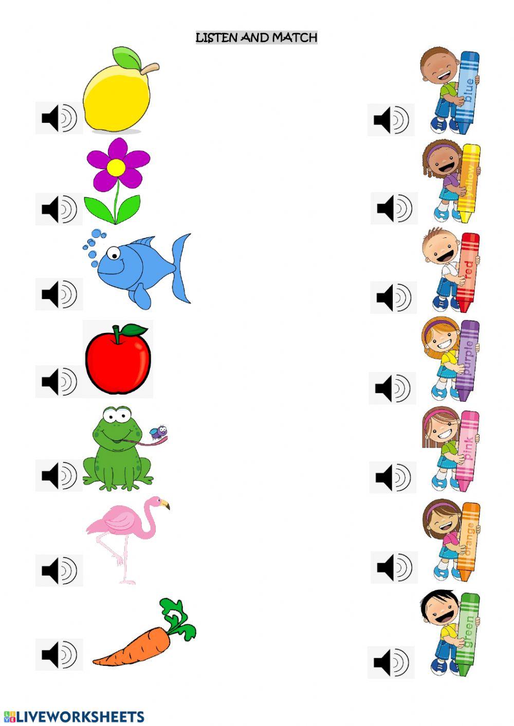 What colour is it? exercise | Live Worksheets