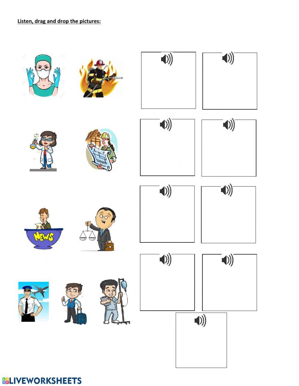 116924 | Jobs and occupations | natyto | LiveWorksheets