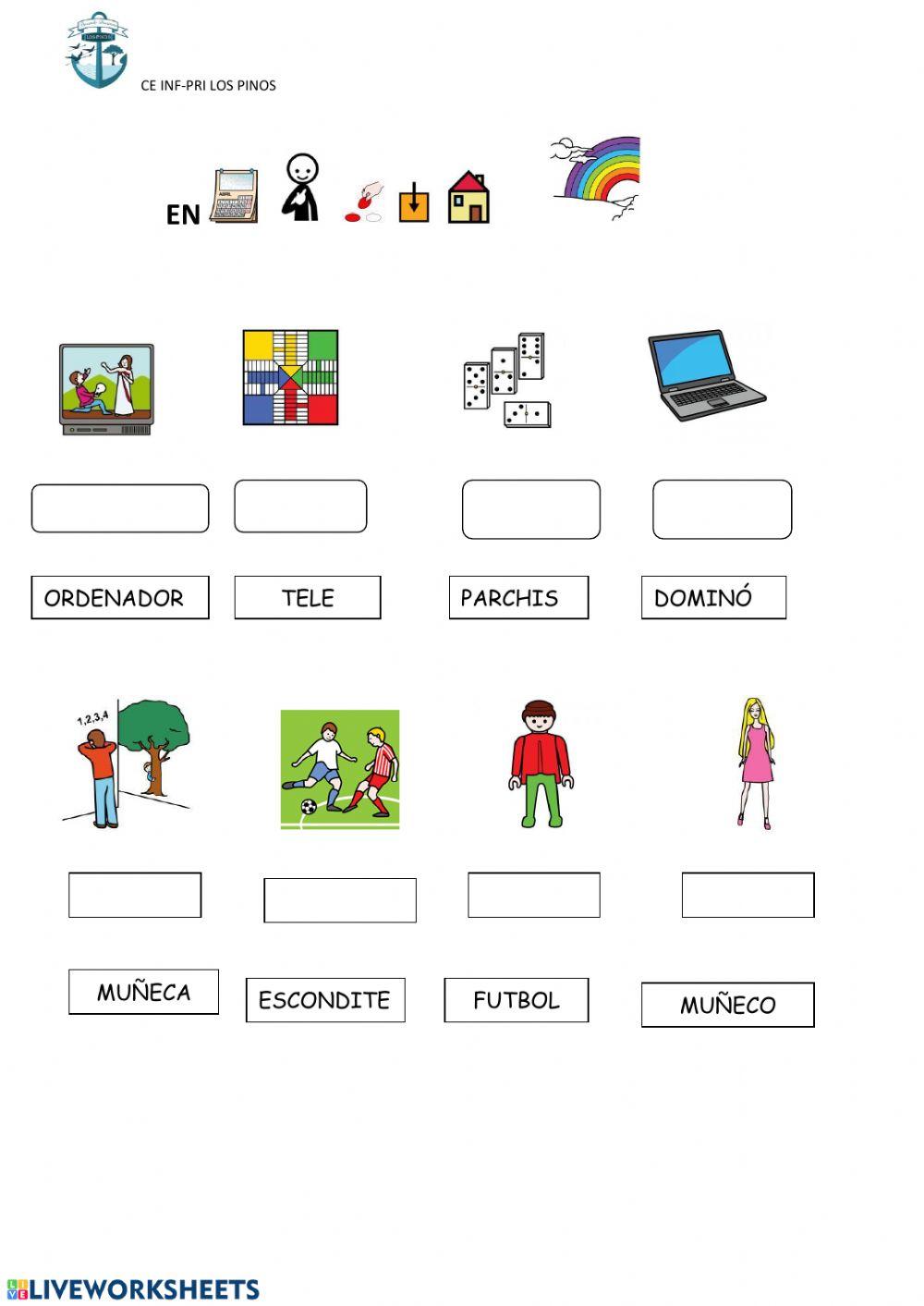 Yo me quedo en casa interactive worksheet | Live Worksheets