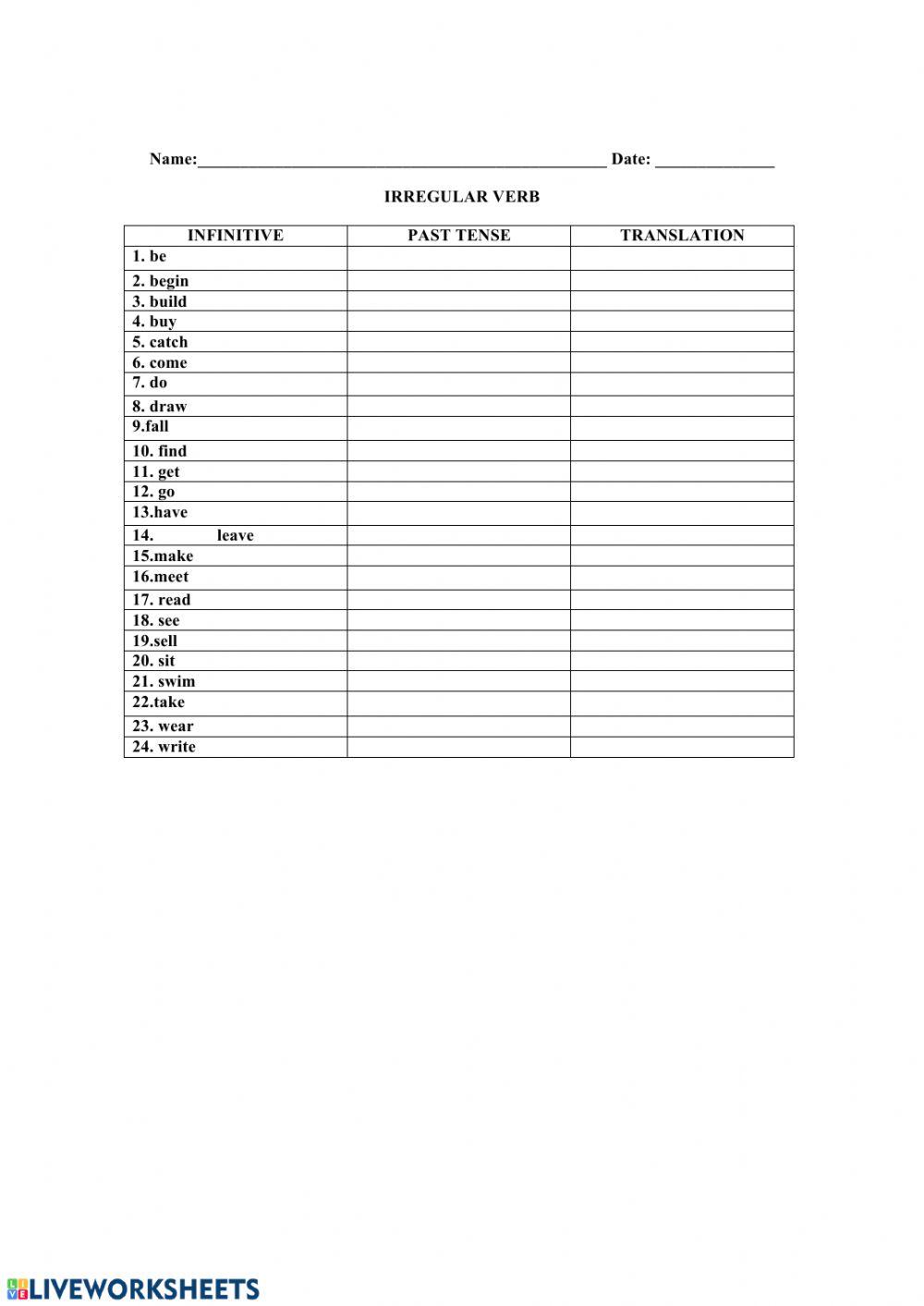 118833 | Basic irregular verbs | mpalaciosm