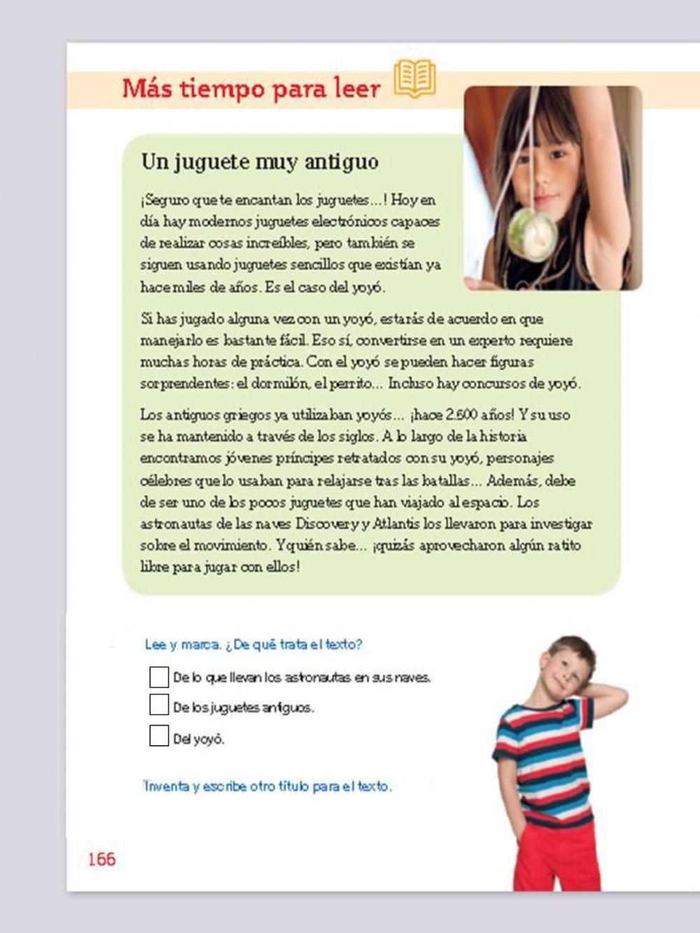 Pág. 166 Len 2º | Free Interactive Worksheets | 5510490