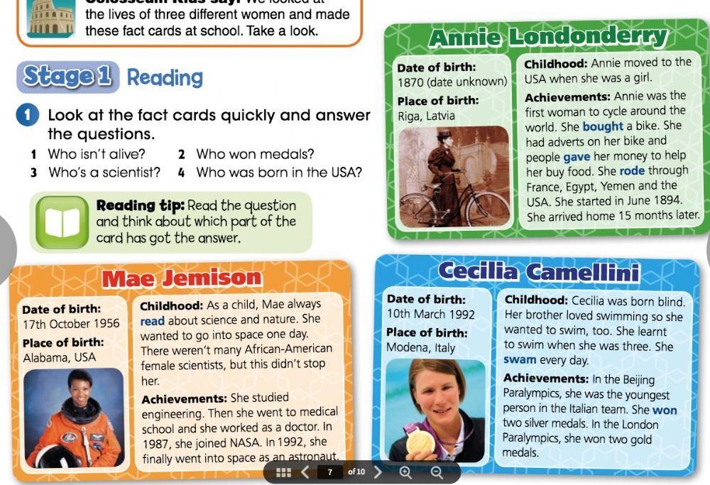 Famous Women online exercise for | Live Worksheets