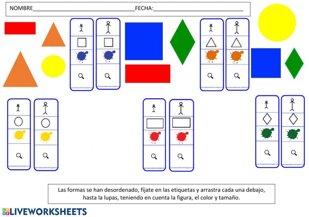 Lógico matemático worksheet | Live Worksheets