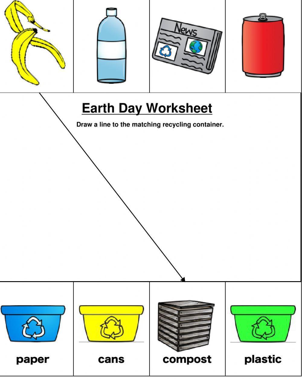 Earth Day Worksheet 121389 | StudyHard133 | Live