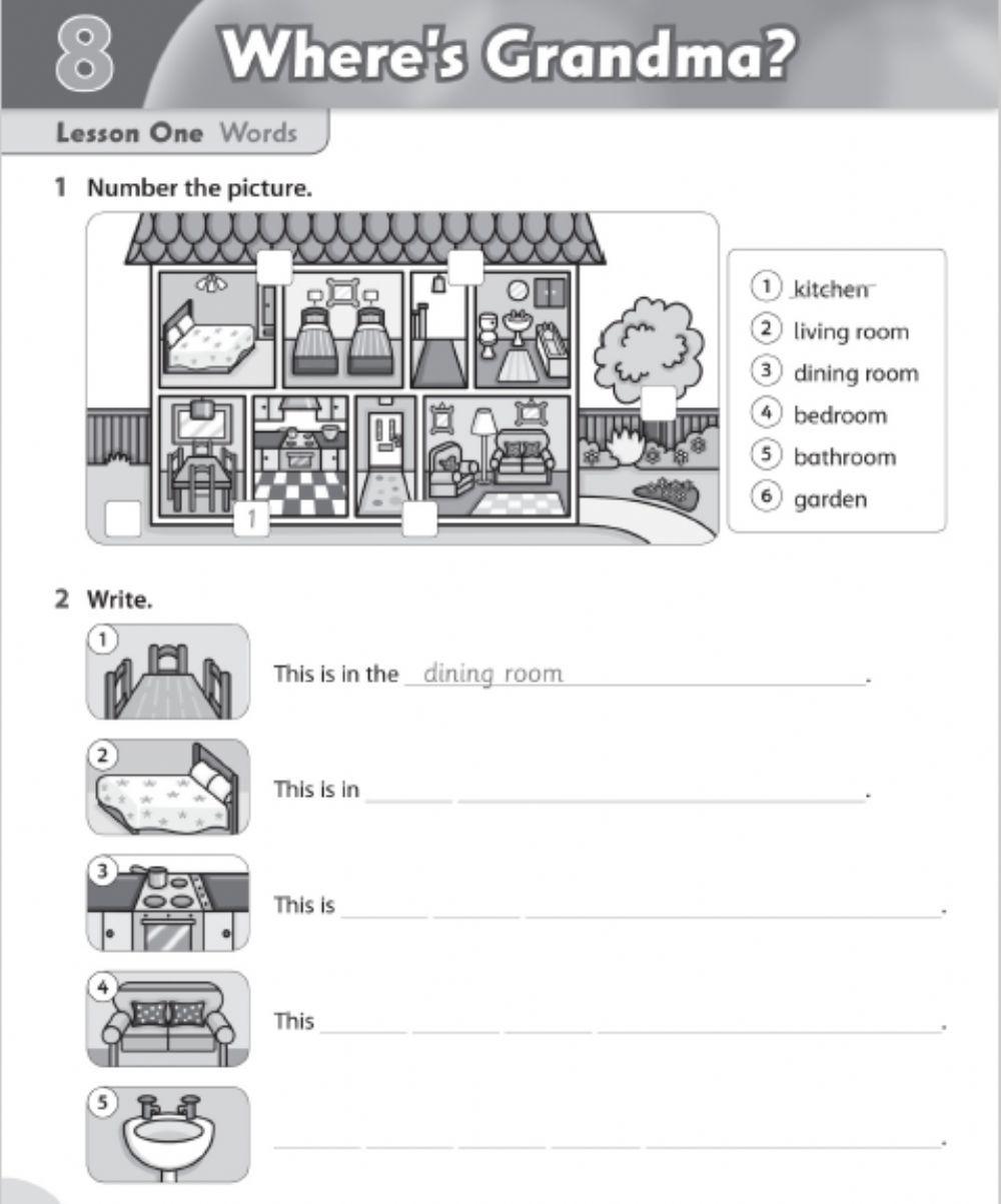 My House worksheet | Live Worksheets