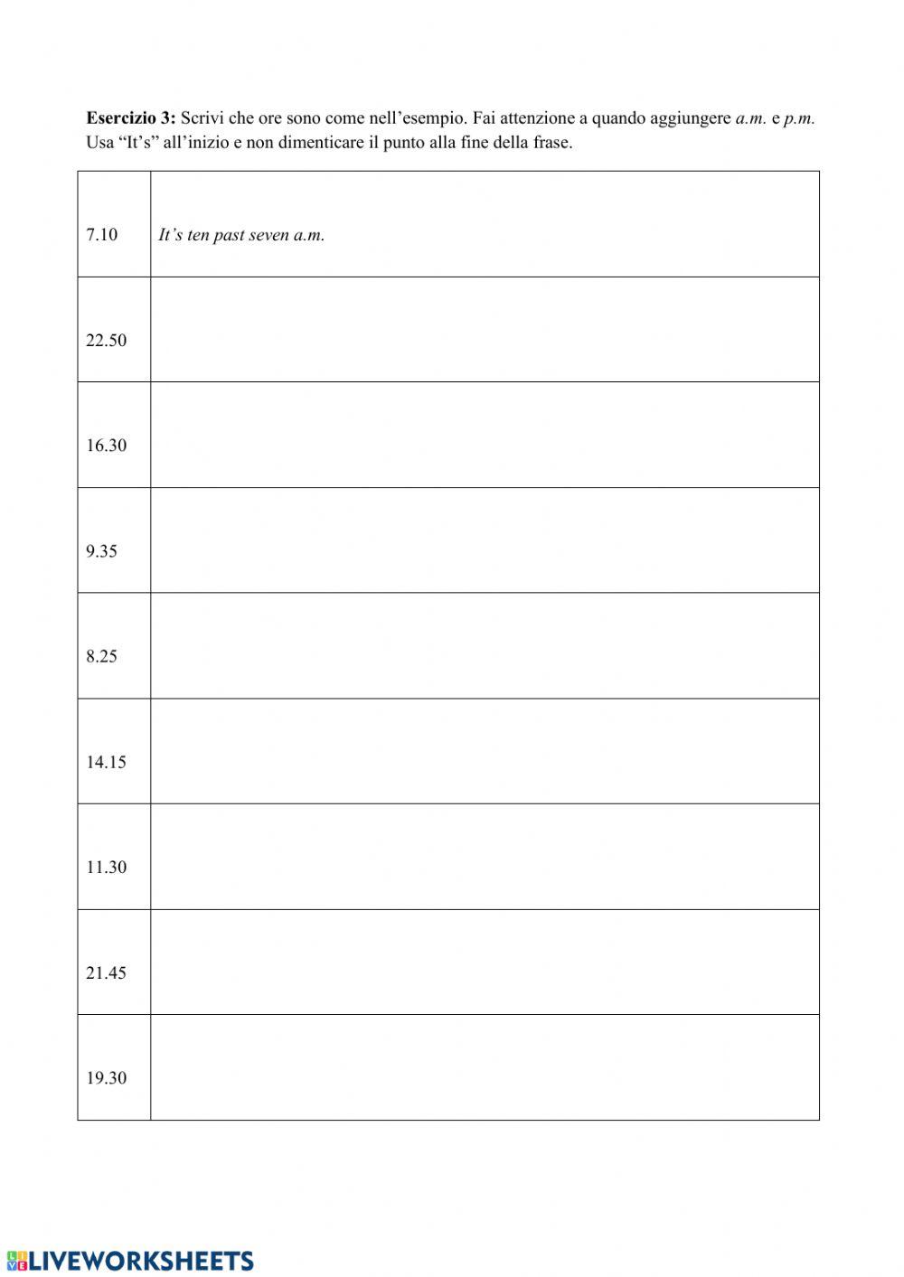 What's the time? Versione Formazione DAD 122278 | Bepps