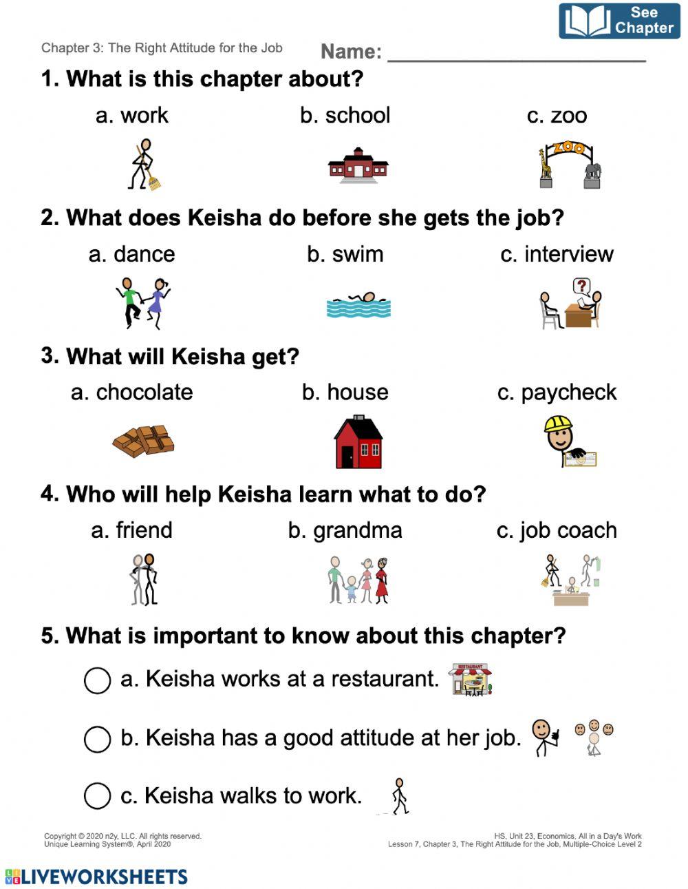 N2Y Chapter 3 q… | Free Interactive Worksheets | 5516269