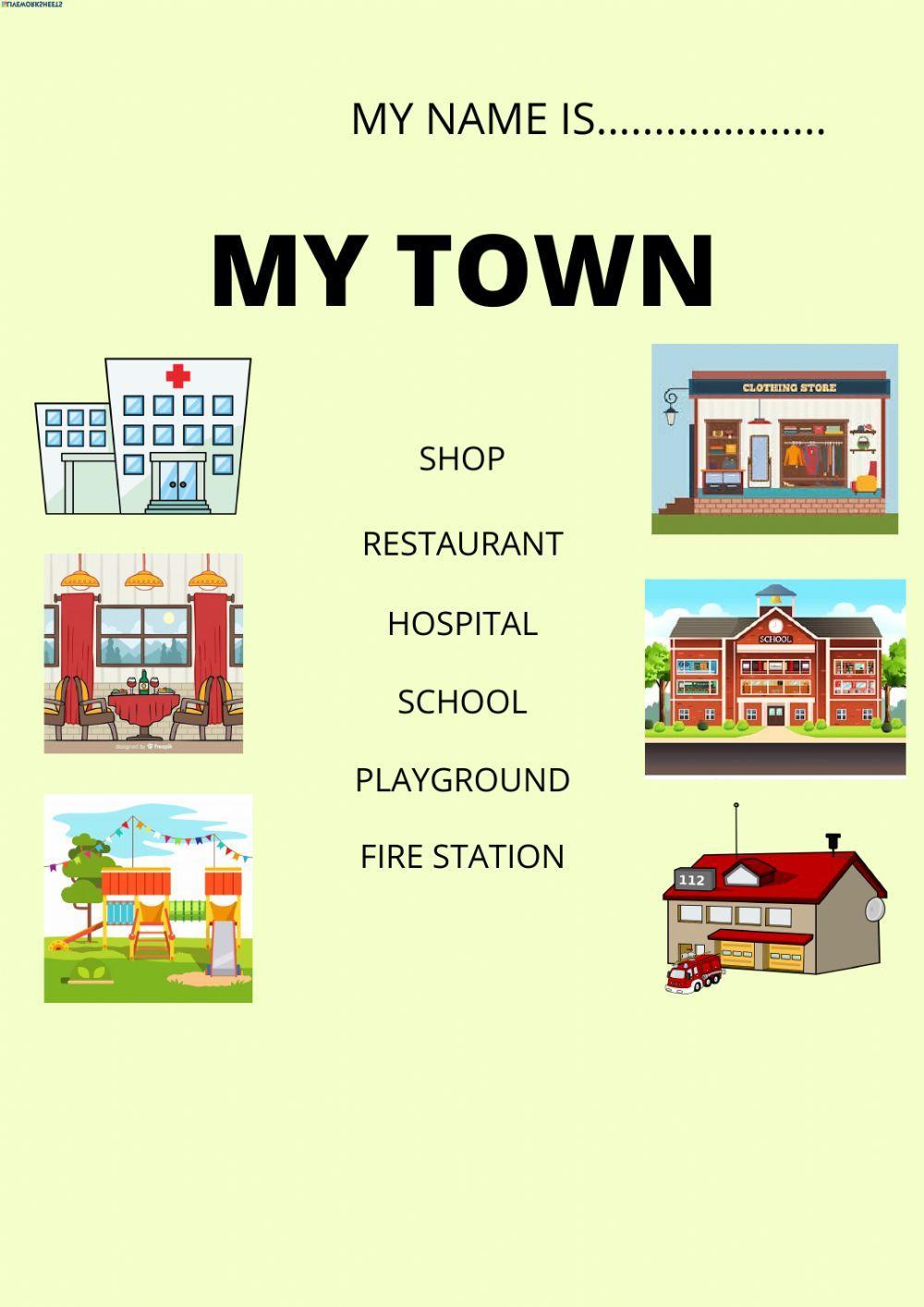 122976 | My town | juditdelapuebla | LiveWorksheets