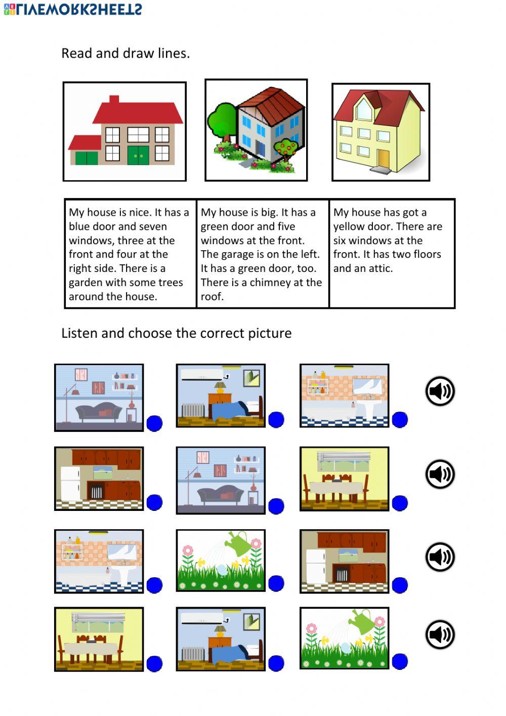 The house 2403 | Anna_R_O | Live Worksheets