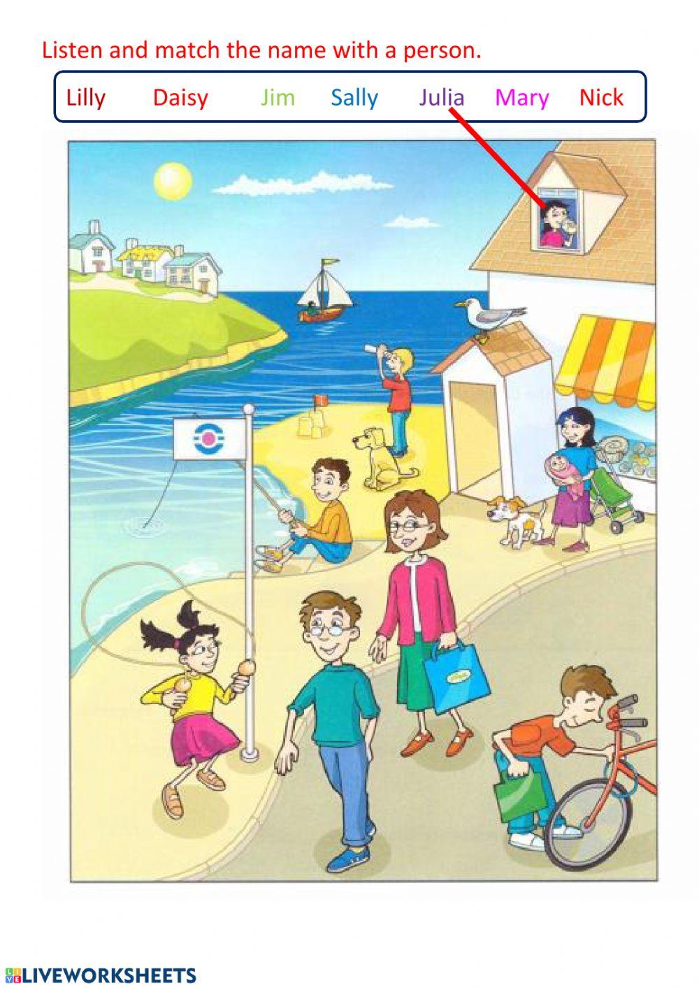 3 grade Listening FINAL 2 worksheet | Live Worksheets