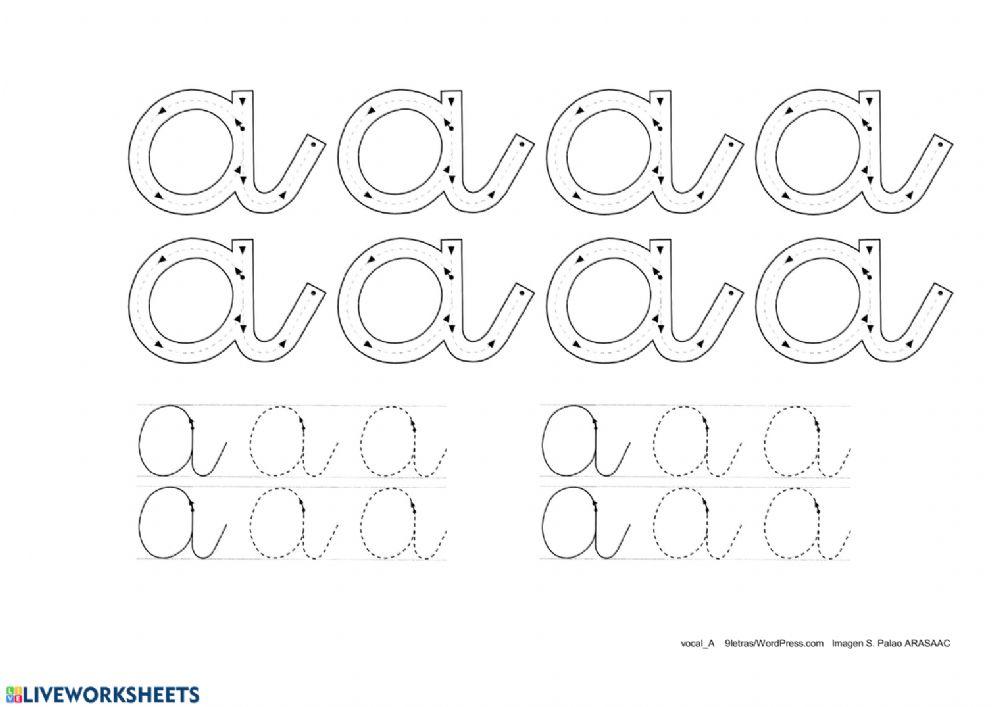 Vocal a online activity | Live Worksheets