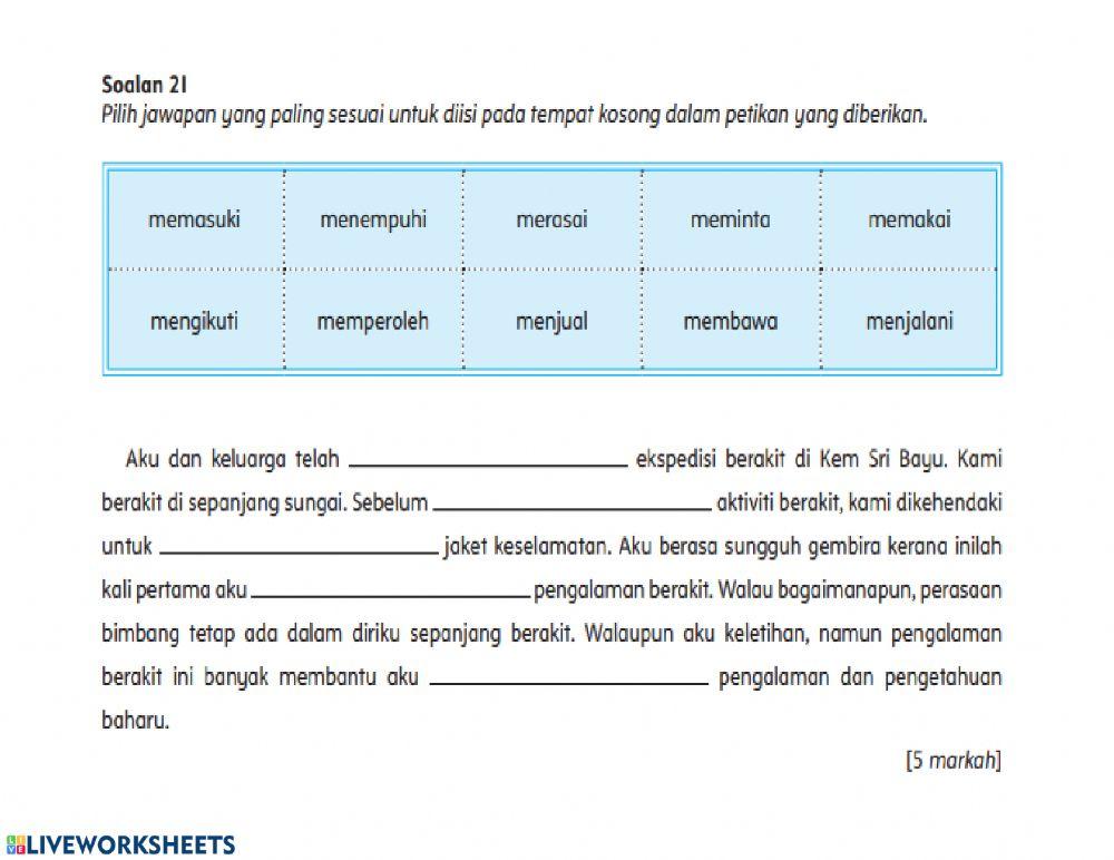 Bm pem worksheet | Live Worksheets