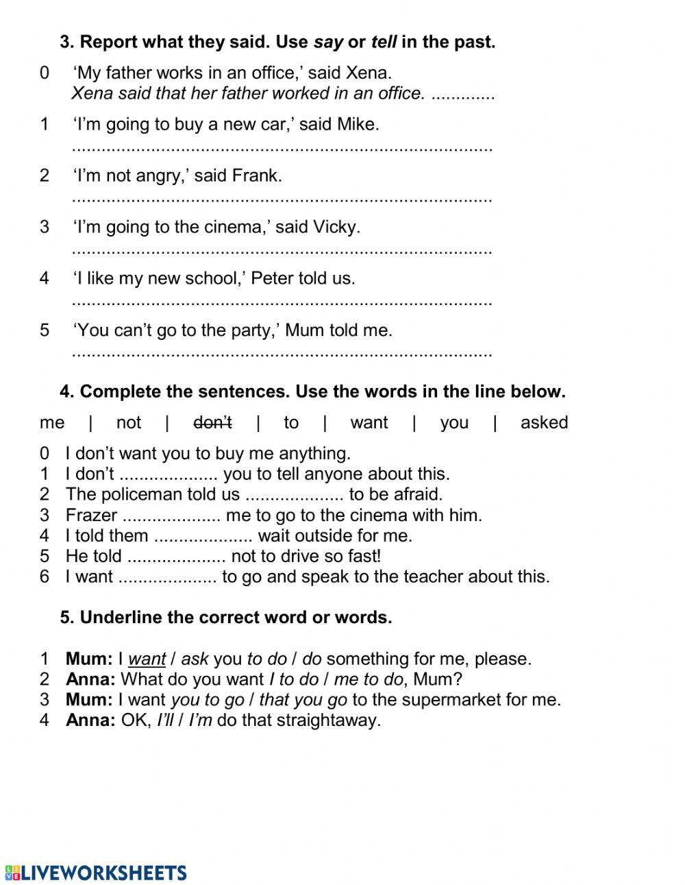 The environment… | Free Interactive Worksheets | 127853