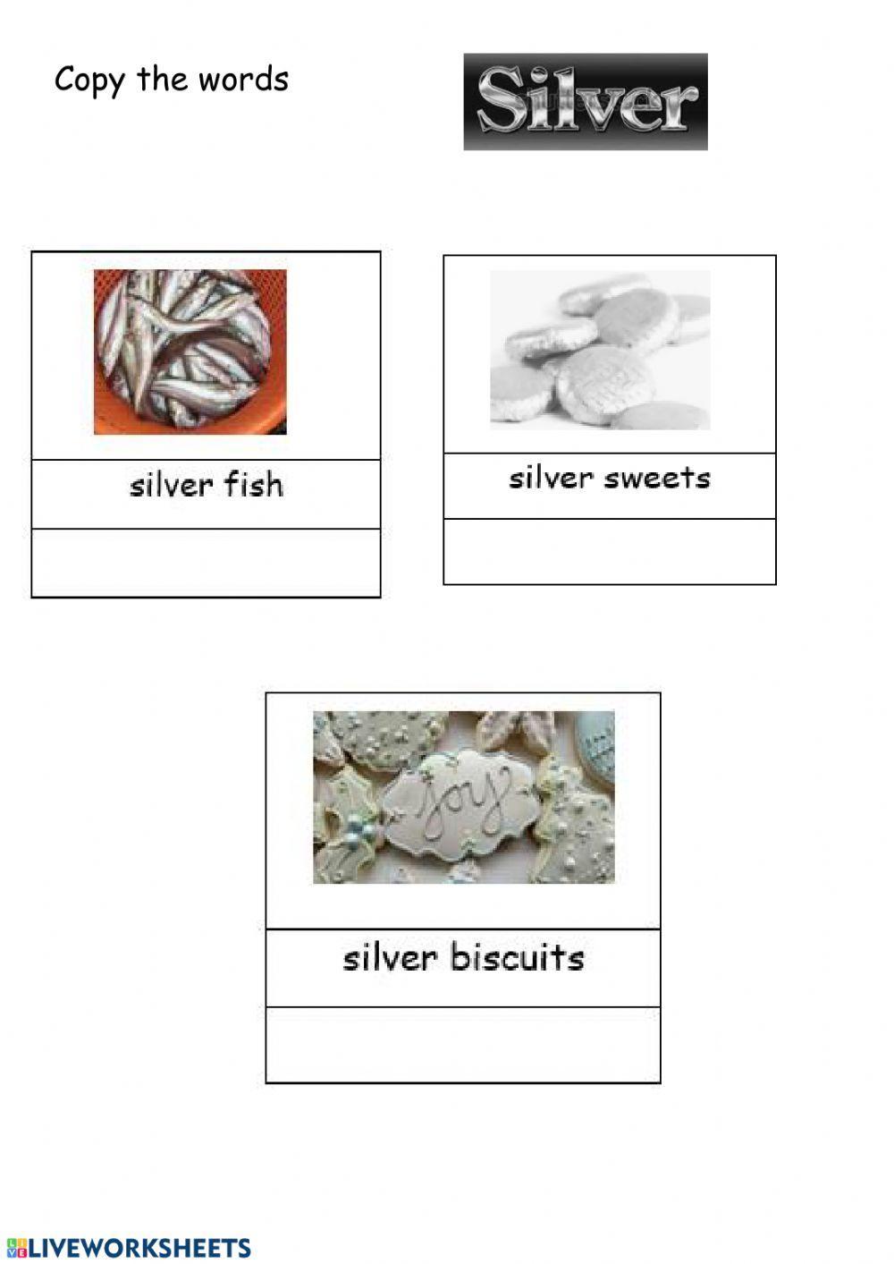 Colours and food 2 worksheet | Live Worksheets