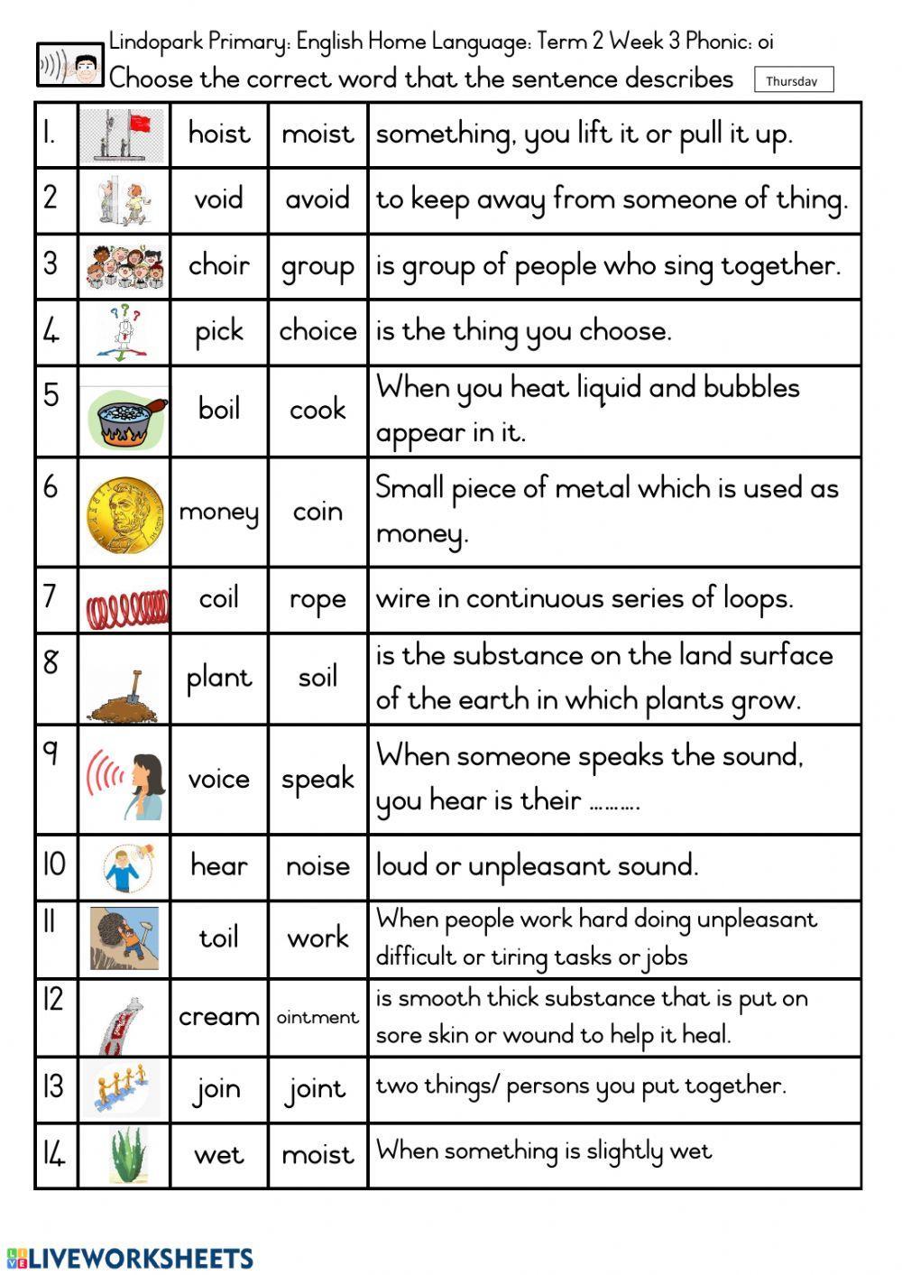 129486 Grade 3 English HL Term 3 Week 13 Phonic Oi 129486-grade-3-english-hl-term-3-week-13-phonic-oi