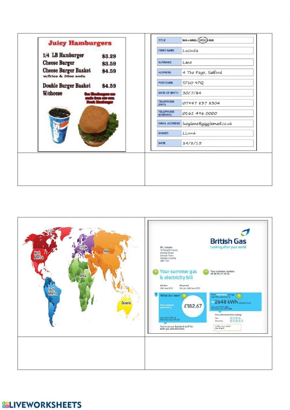 Text types | Free Interactive Worksheets | 130865