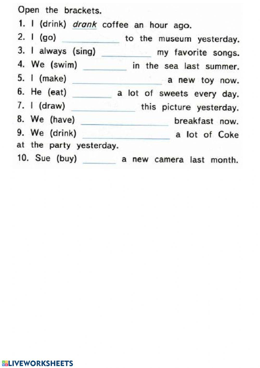 Spotlight 4 | Free Interactive Worksheets | 131699