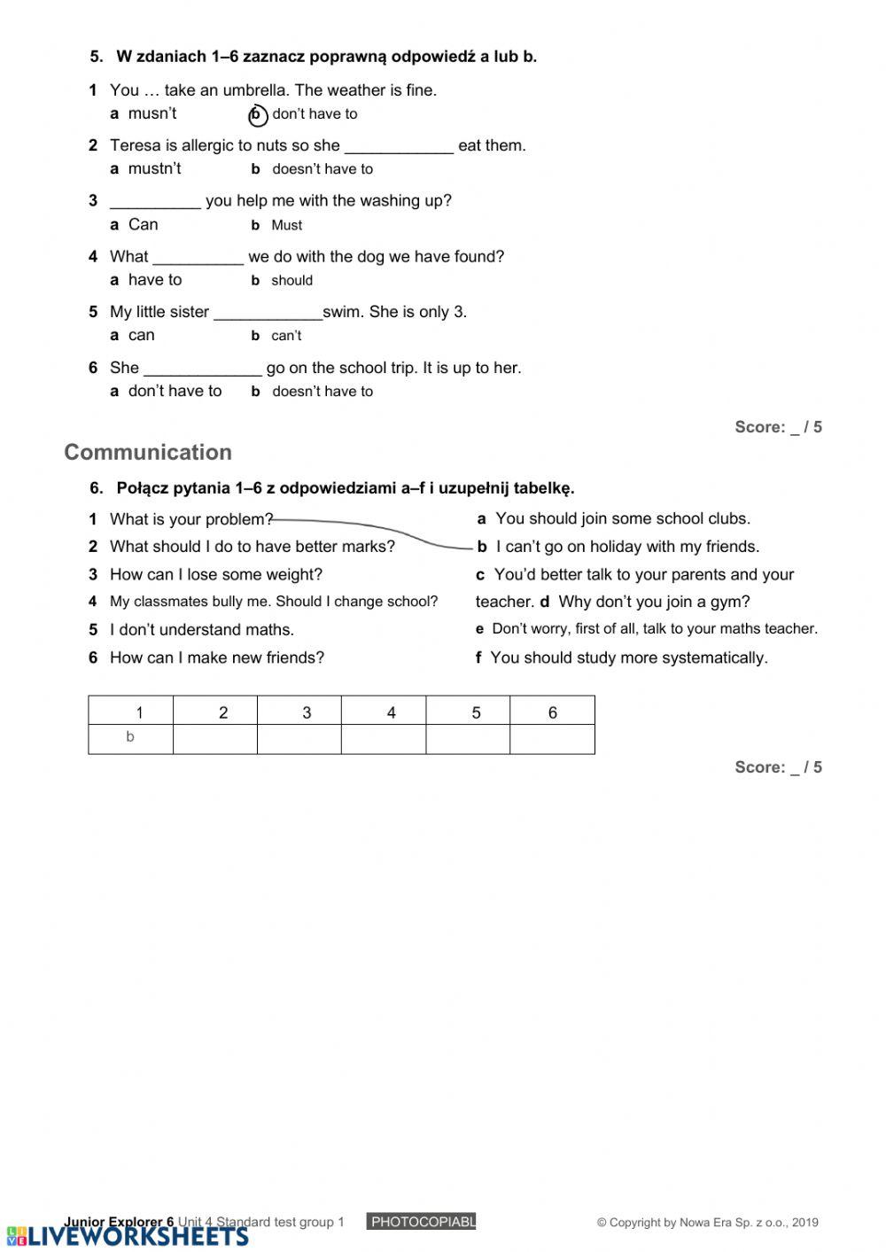 Junior explorer… | Free Interactive Worksheets | 5537532