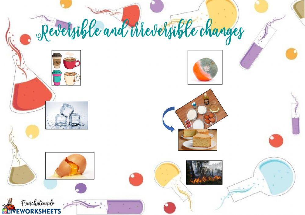 Irreversible Changes For Kids