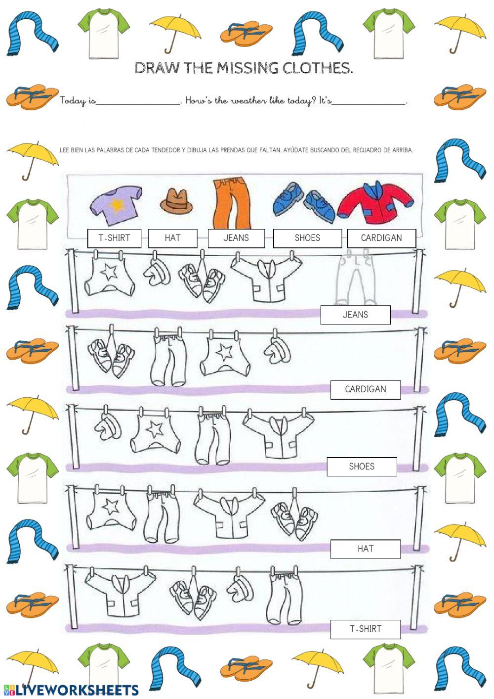 DRAW THE MISSIN… | Free Interactive Worksheets | 136009