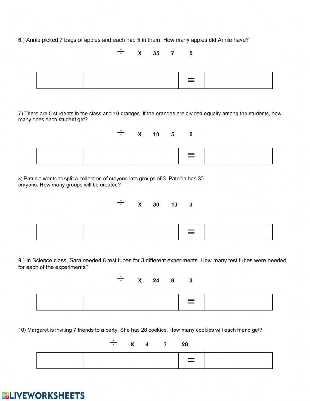 Math Word Problem Worksheet Live Worksheets math-word-problem-worksheet-live-worksheets