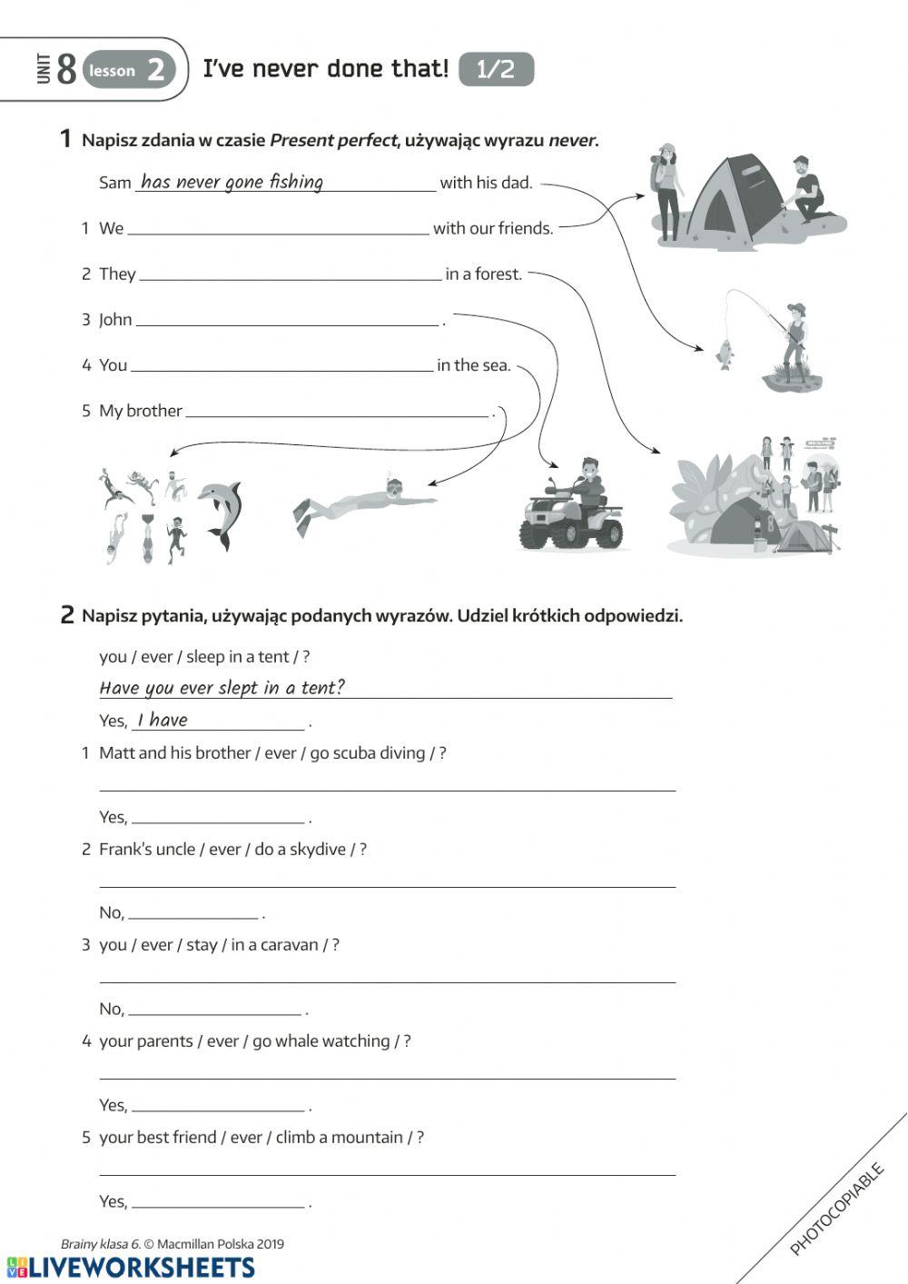 Brainy 6 unit 8 l2 online exercise for | Live Worksheets