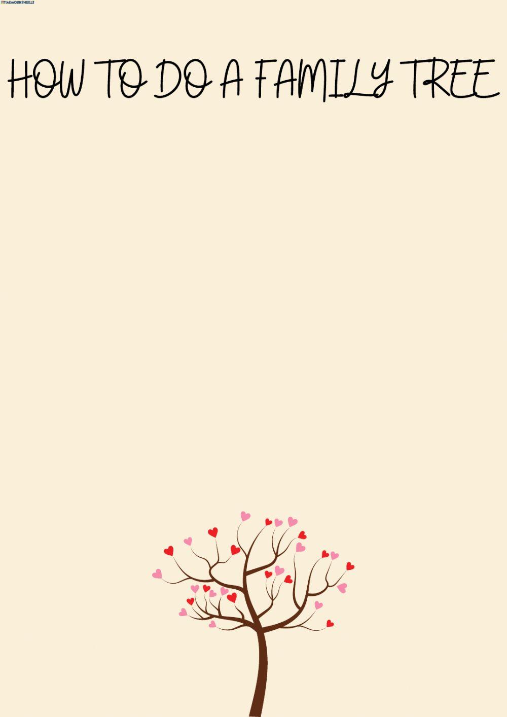 How to do a family tree 140049 | SANDRA FLÓREZ ALONSO