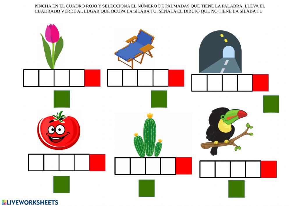 Fonema Tu interactive worksheet | Live Worksheets