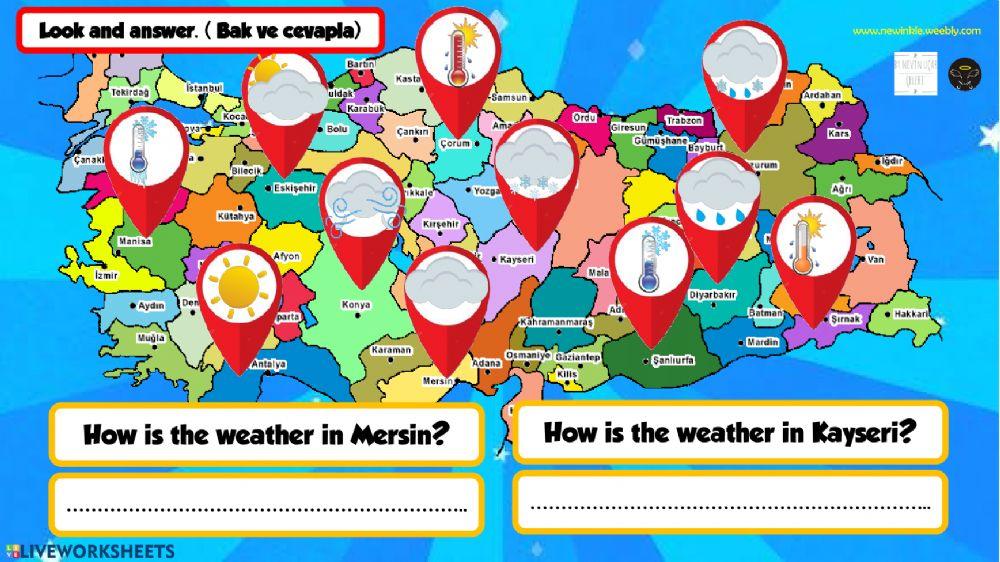 Weather worksheet interactive worksheet | Live Worksheets