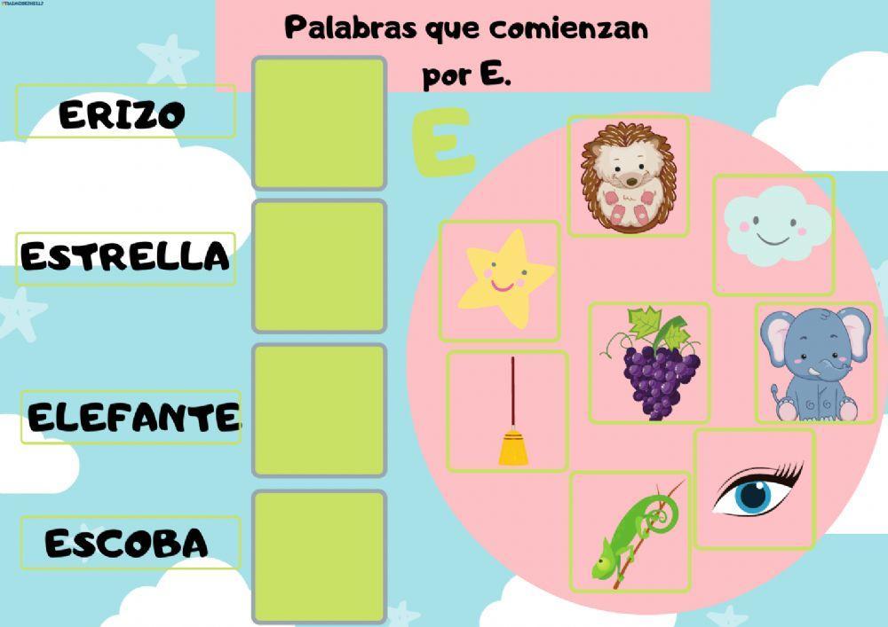 Vocal E online worksheet | Live Worksheets