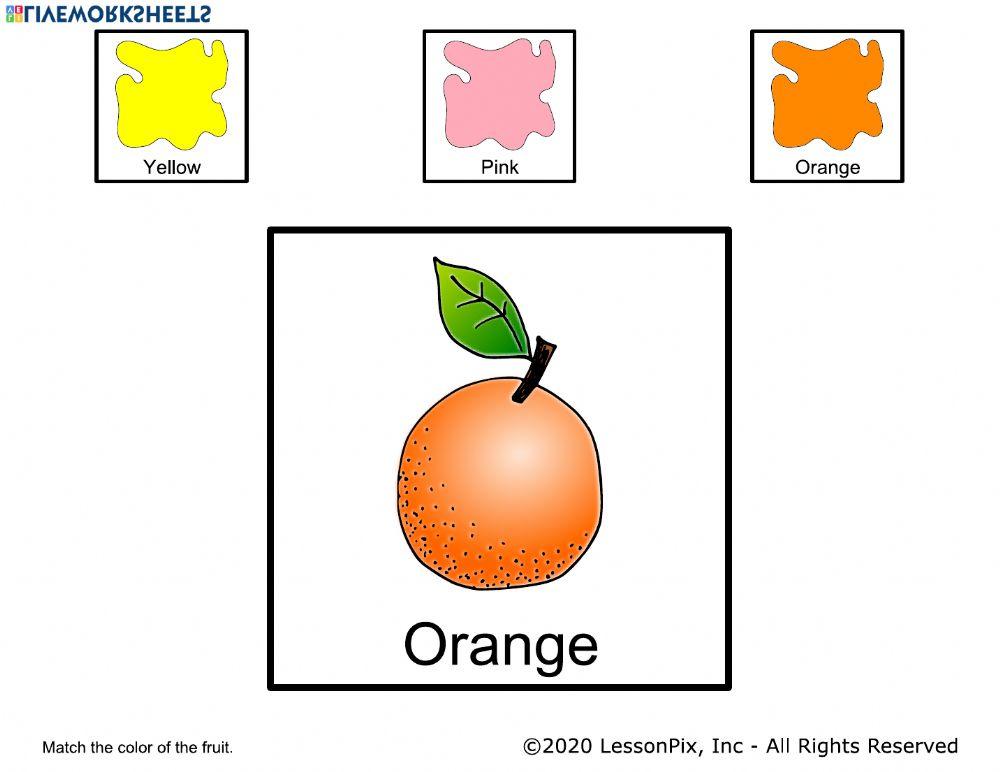 Colors worksheet for preschool/special education | Live Worksheets