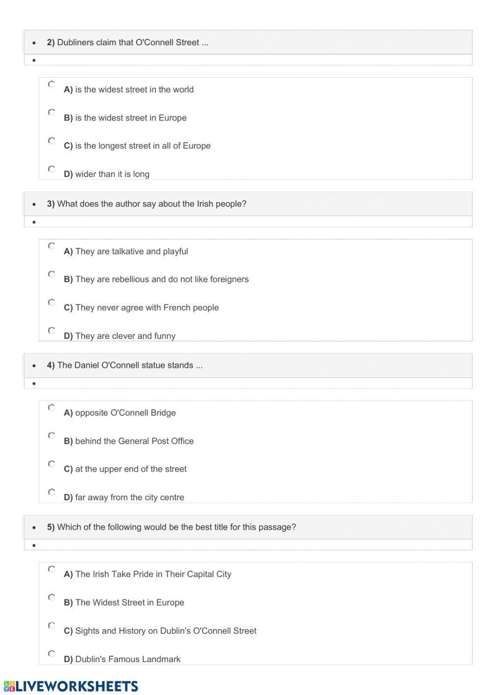 Pet review worksheet | Live Worksheets