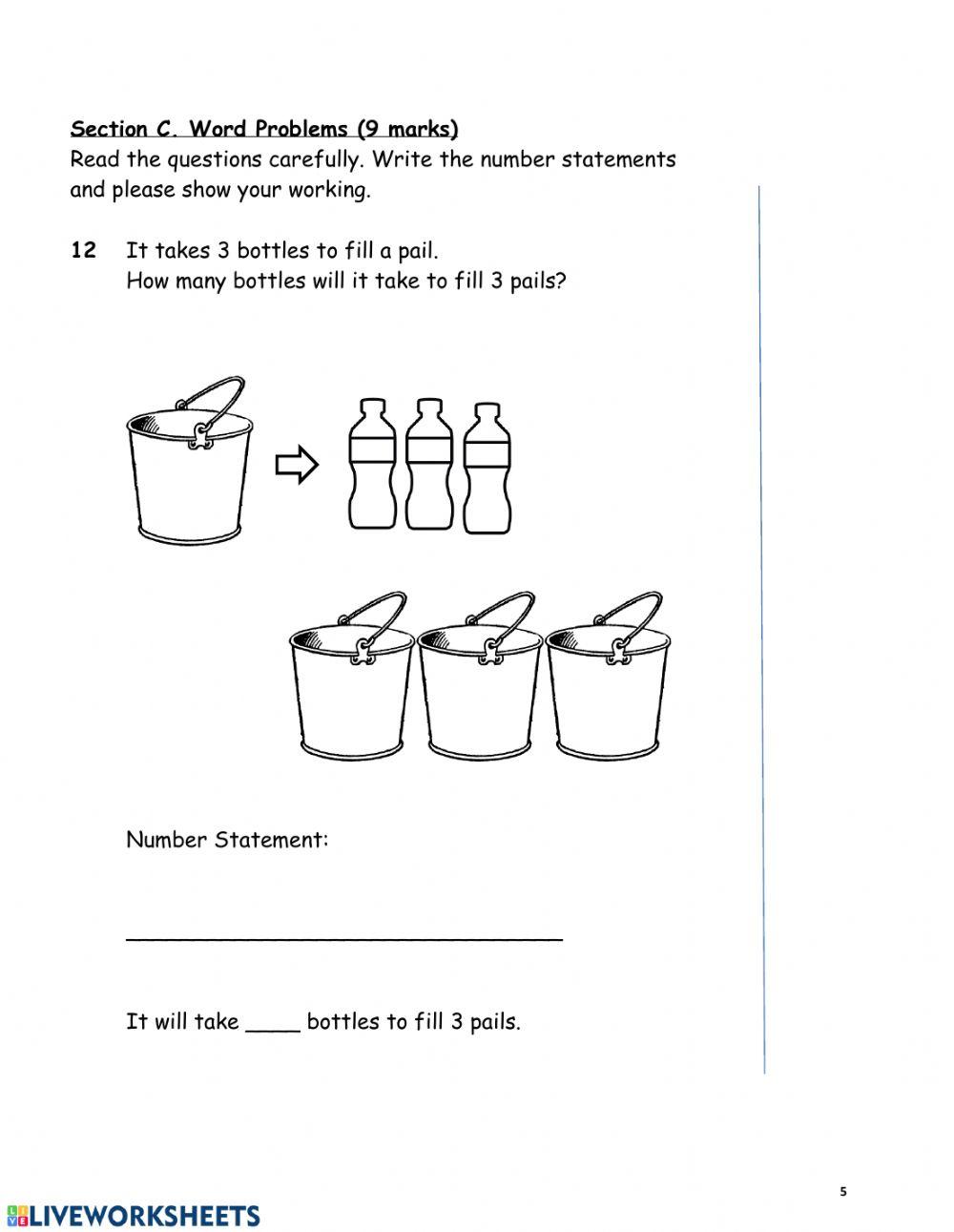 5439848 | Math Quiz P1 T4 Capacity | Shien
