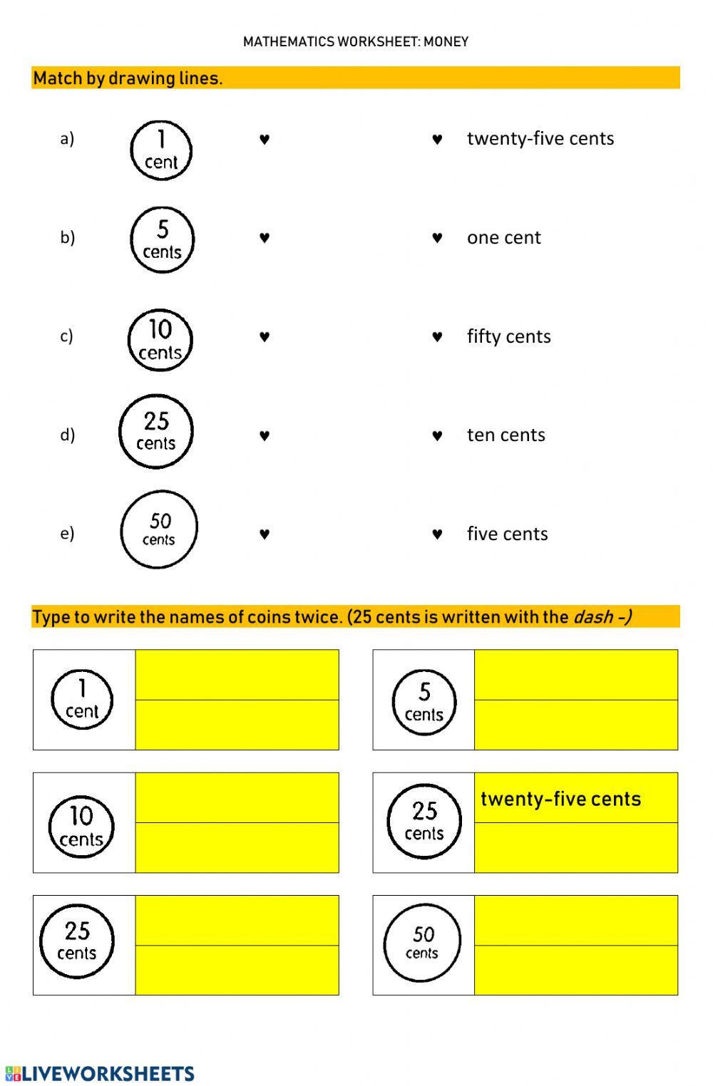 Worksheet 8 REC… | Free Interactive Worksheets | 83597