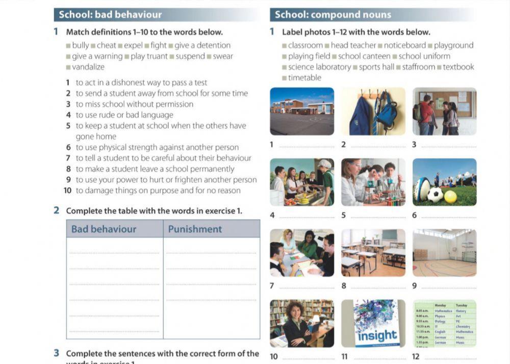 Bad behavior | Free Interactive Worksheets | 84166