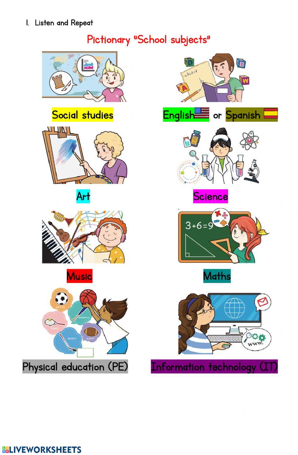 5448832 | pictionary school subjects | camila andrea rios