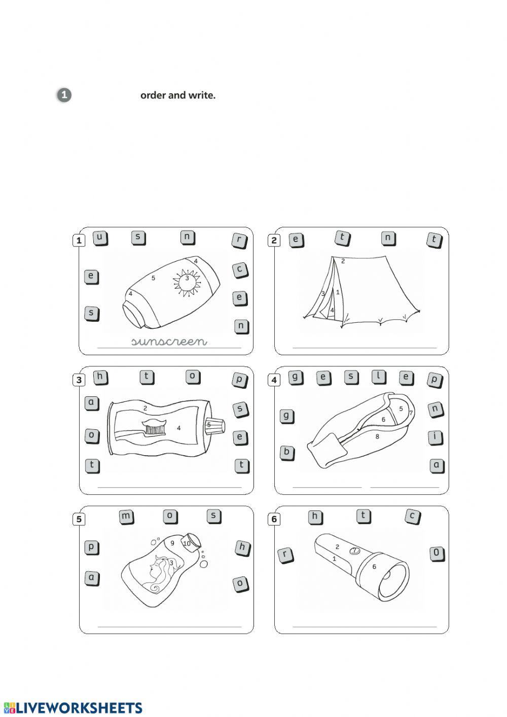 Forest worksheet | Live Worksheets