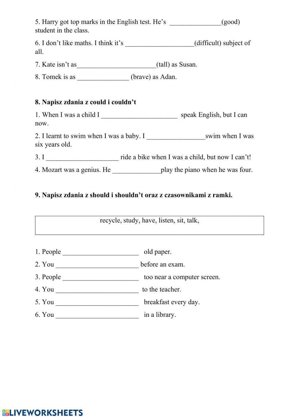 Test unit 6 new voices 87604 | Angelika Chuchro