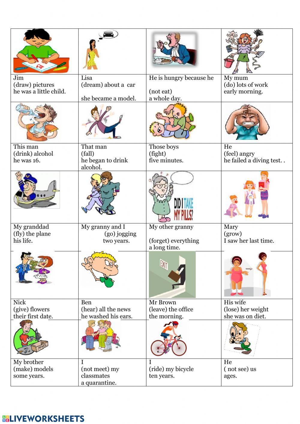 Present Perfect interactive exercise for pre-intermediate | Live Worksheets