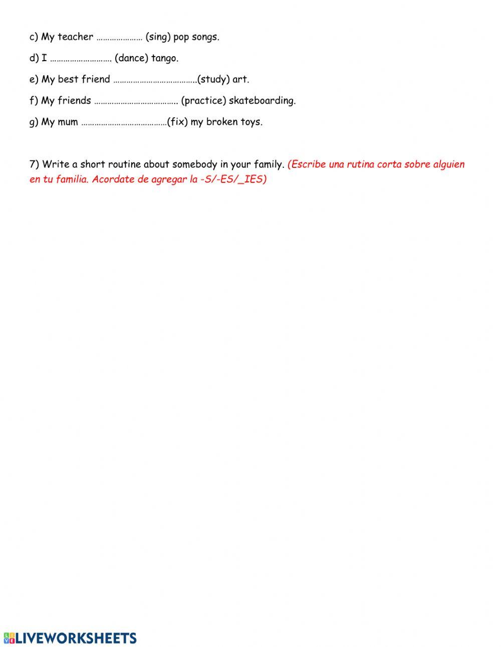 Practical work worksheet | Live Worksheets
