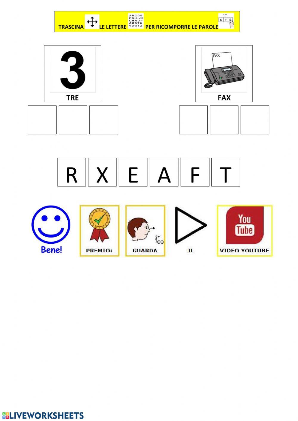 Parole 88496 | GiorgiaB | LiveWorksheets