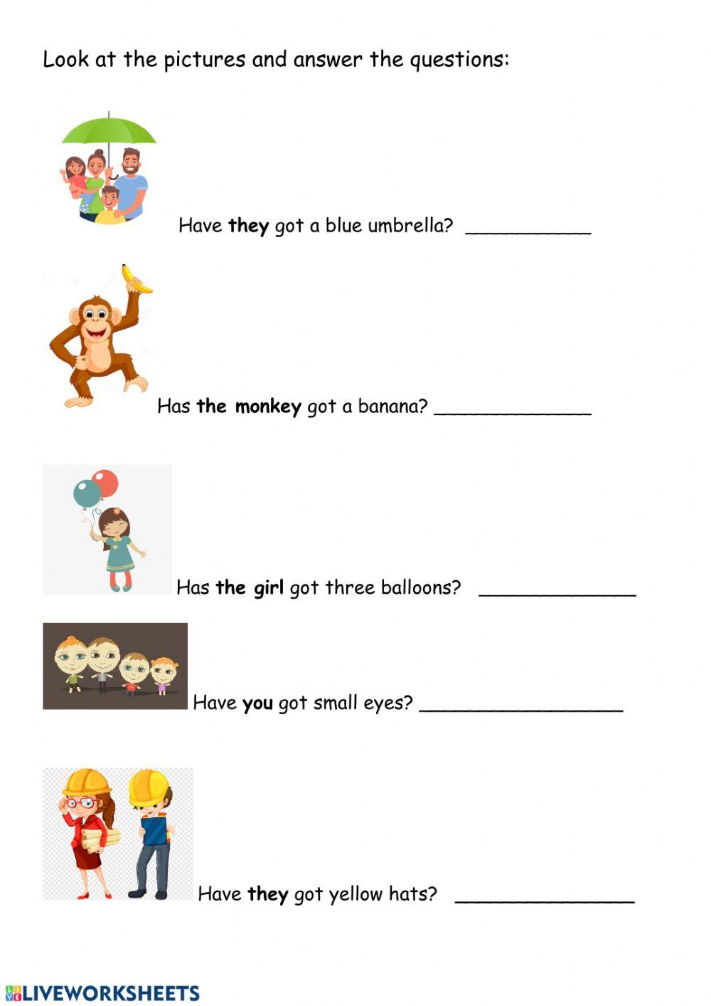 Look at the pic… | Free Interactive Worksheets | 5456989