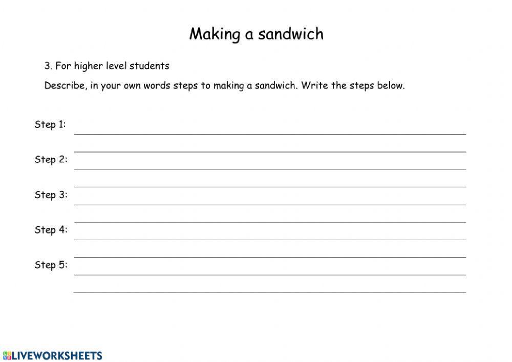 Daily Living Skills interactive worksheet | Live Worksheets