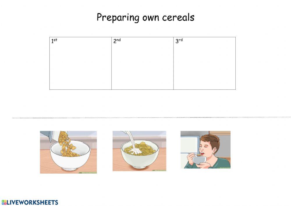 Daily Living Skills exercise | Live Worksheets