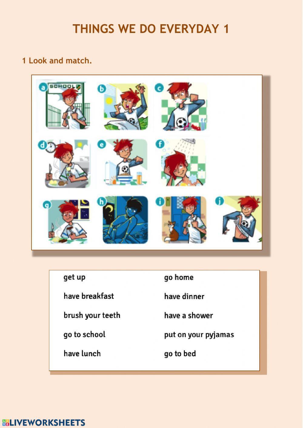 everyday things std 1