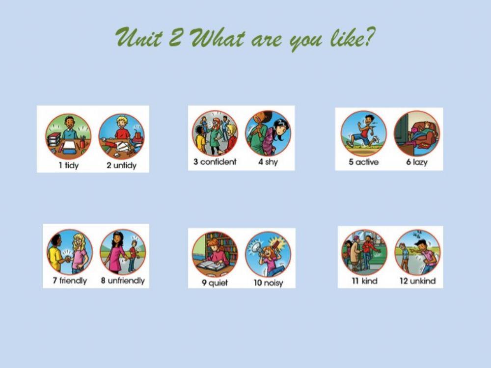 1 Unit 2 worksheet | Live Worksheets